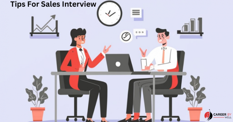 Sales Job Interview Tips - CareerByWell